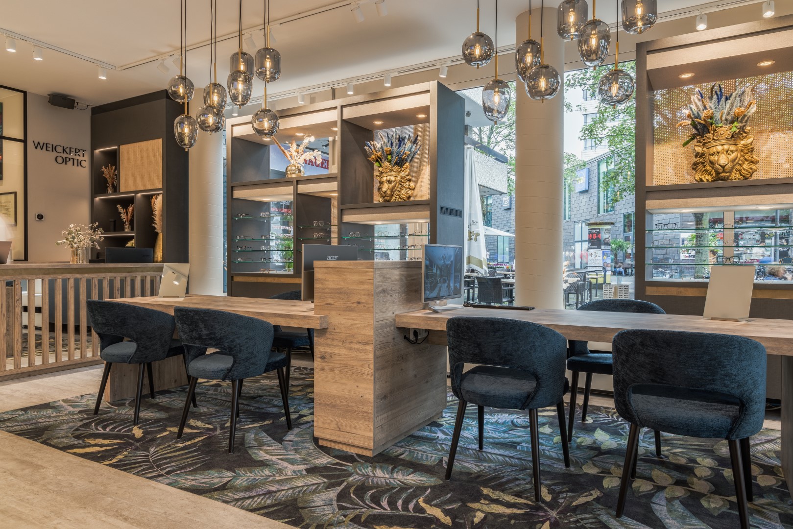 Interieur winkel inrichting optiekzaak Weickert | WSBDESIGN.COM